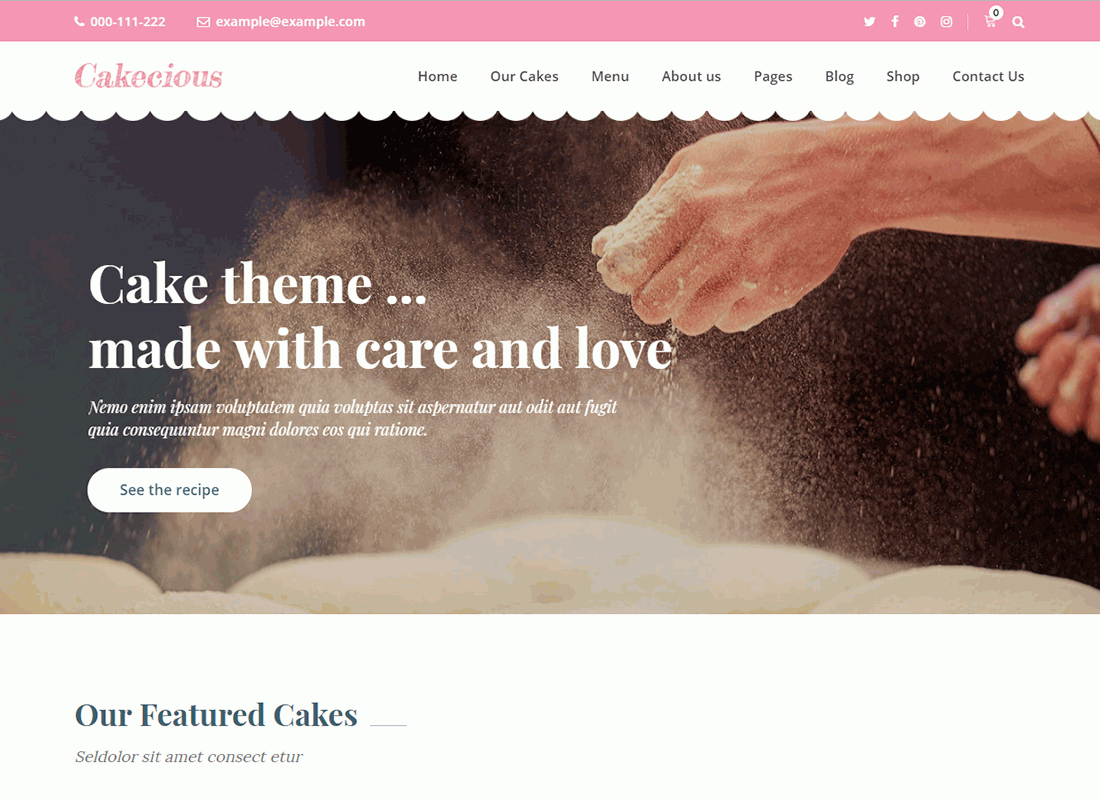 16 Best WordPress Themes for Bakeries 2024 - TemplateMag