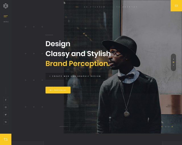 23 Awesome Templates to Create your Personal Website 2024 - TemplateMag
